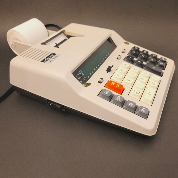 unisonic | Other | Vintage Large Desktop Calculator Adding Machine ...
